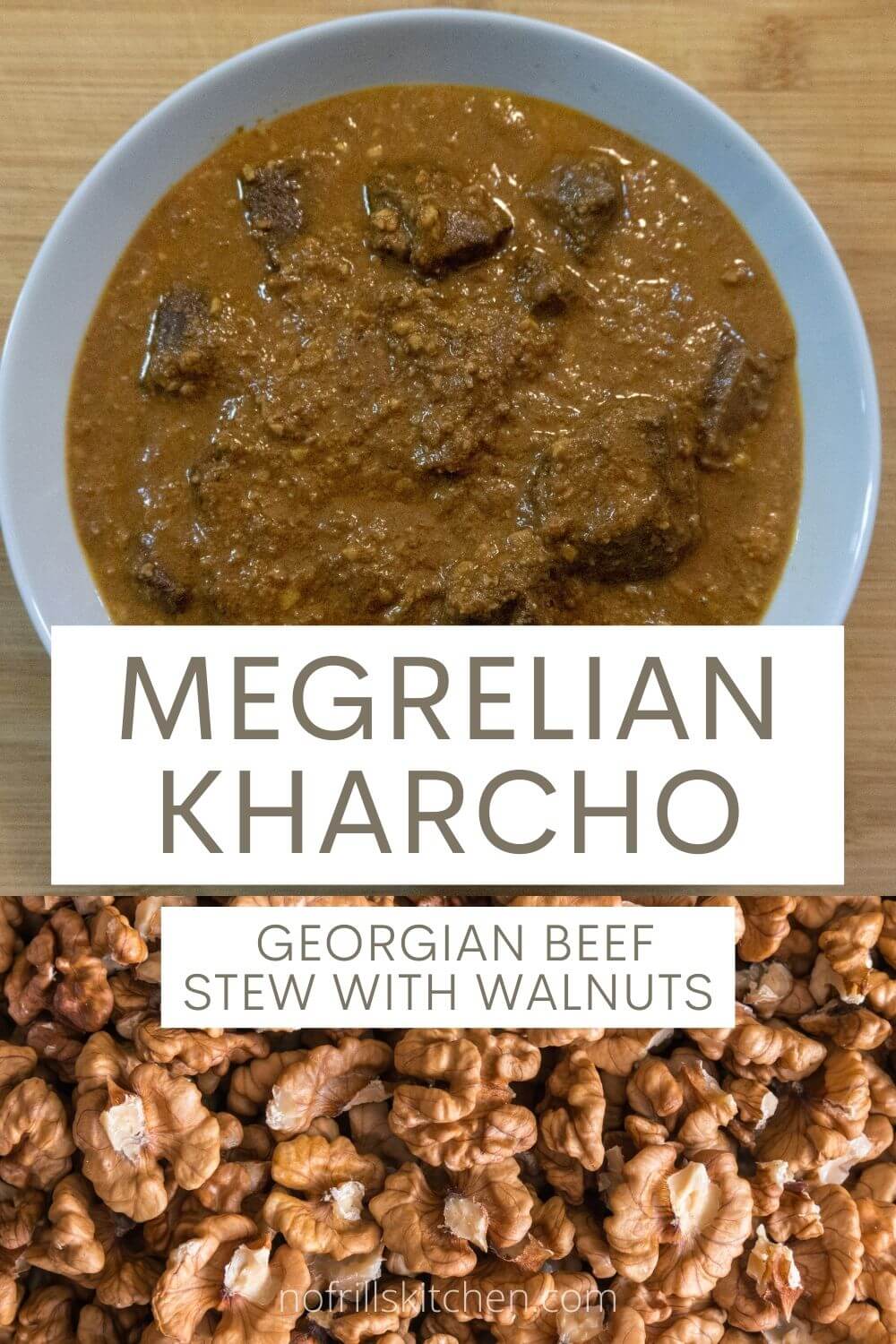 Megrelian Kharcho Recipe: Georgian Beef Stew with Walnuts - No Frills ...