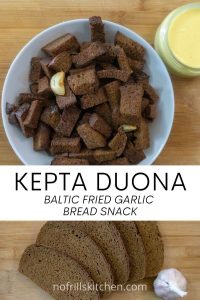 Kepta Duona Recipe: Baltic Fried Black Bread - No Frills Kitchen