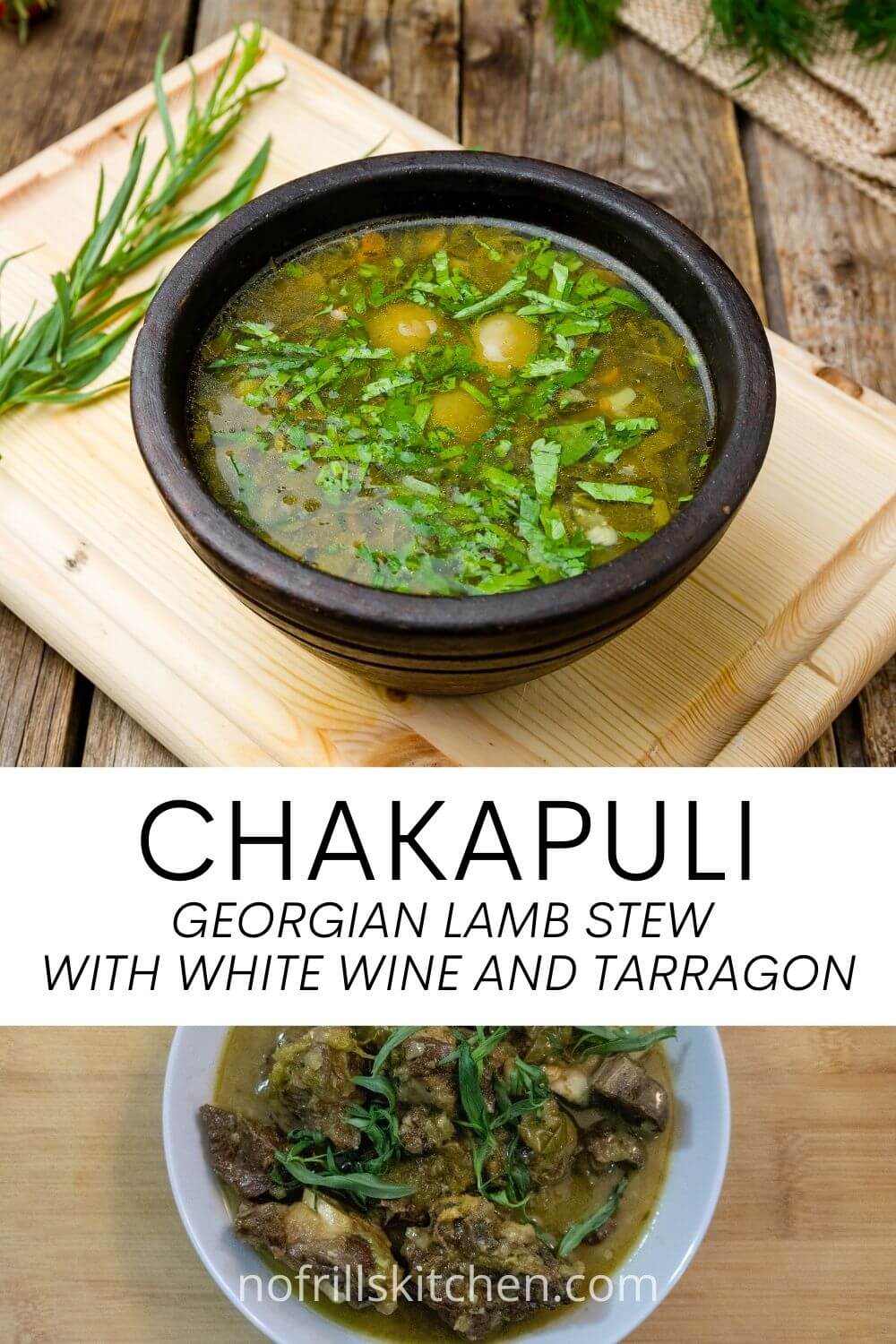 Chakapuli Recipe: Georgian Lamb & Tarragon Stew - No Frills Kitchen