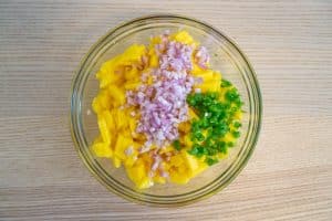 5-Ingredient Mango Salsa Without Tomatoes Recipe - No Frills Kitchen