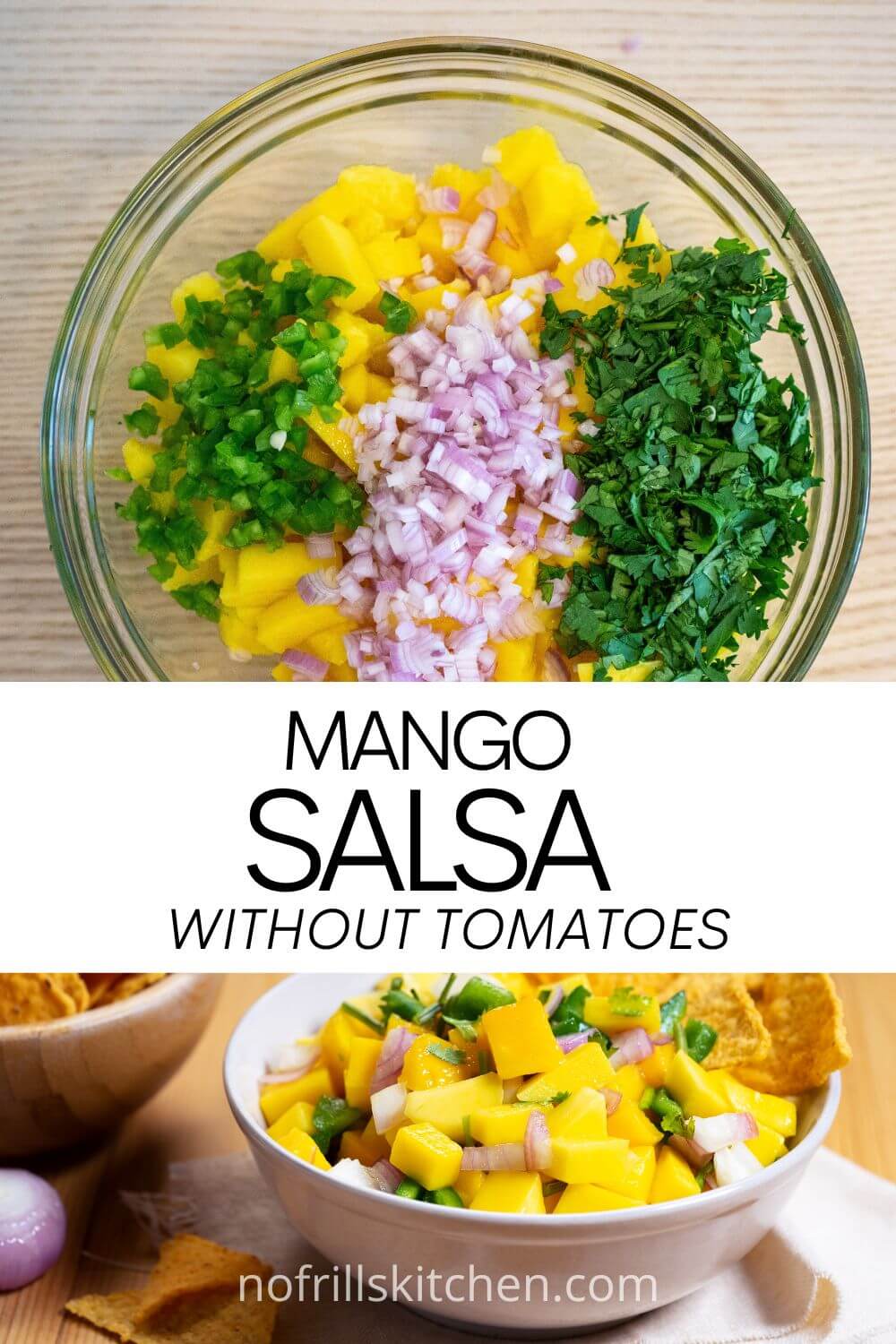 5-Ingredient Mango Salsa Without Tomatoes Recipe - No Frills Kitchen