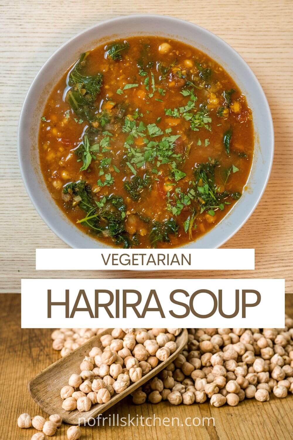 Moroccan Spiced Vegetarian Harira Soup Recipe - No Frills Kitchen
