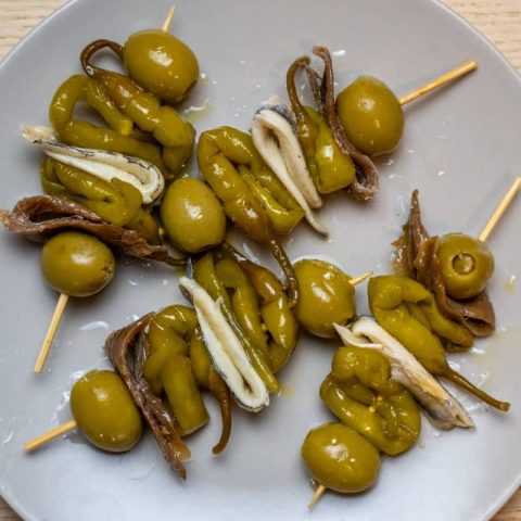 Spanish Gildas Recipe: The Original Basque Pintxo - No Frills Kitchen