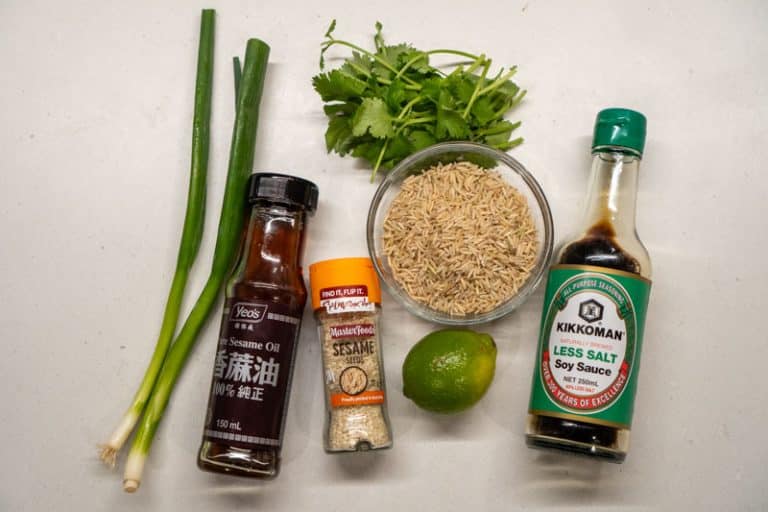 Brown Rice with Scallions and Sesame Recipe - No Frills Kitchen