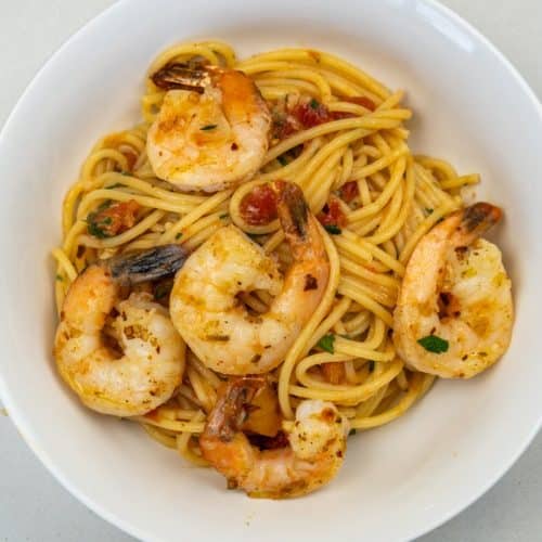Spaghetti alla Busara Recipe: Adriatic Style Seafood Pasta - No Frills ...