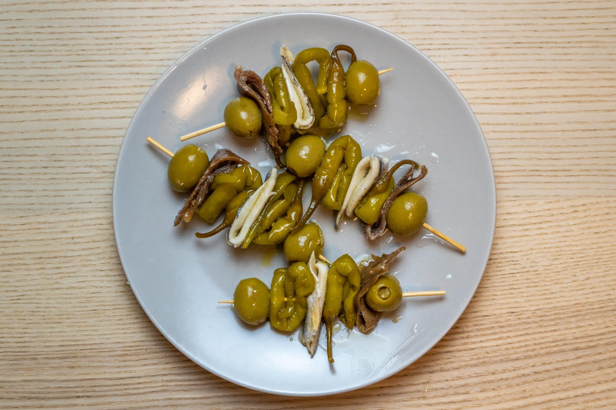 Spanish Gildas Recipe: The Original Basque Pintxo - No Frills Kitchen
