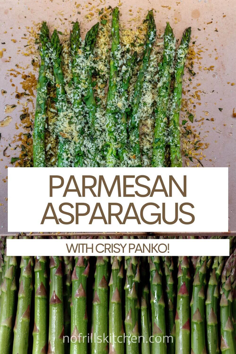 Crispy Parmesan Crusted Asparagus with Panko Recipe - No Frills Kitchen