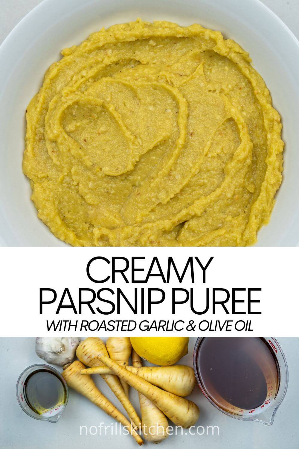 Creamy Vegan Parsnip Puree Recipe (No Cream Used!) - No Frills Kitchen