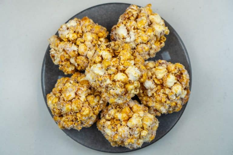 Salted Caramel Popcorn Without Corn Syrup Recipe - No Frills Kitchen