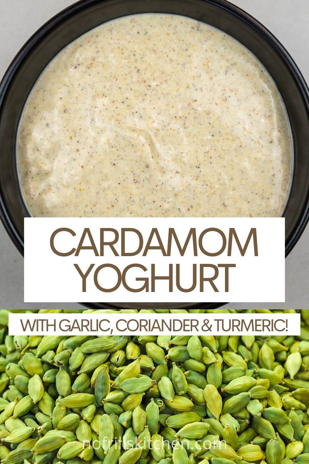 Easy Yoghurt Cardamom Sauce Recipe - No Frills Kitchen