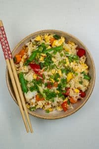 Easy Egg Fried Rice Without Soy Sauce Recipe - No Frills Kitchen