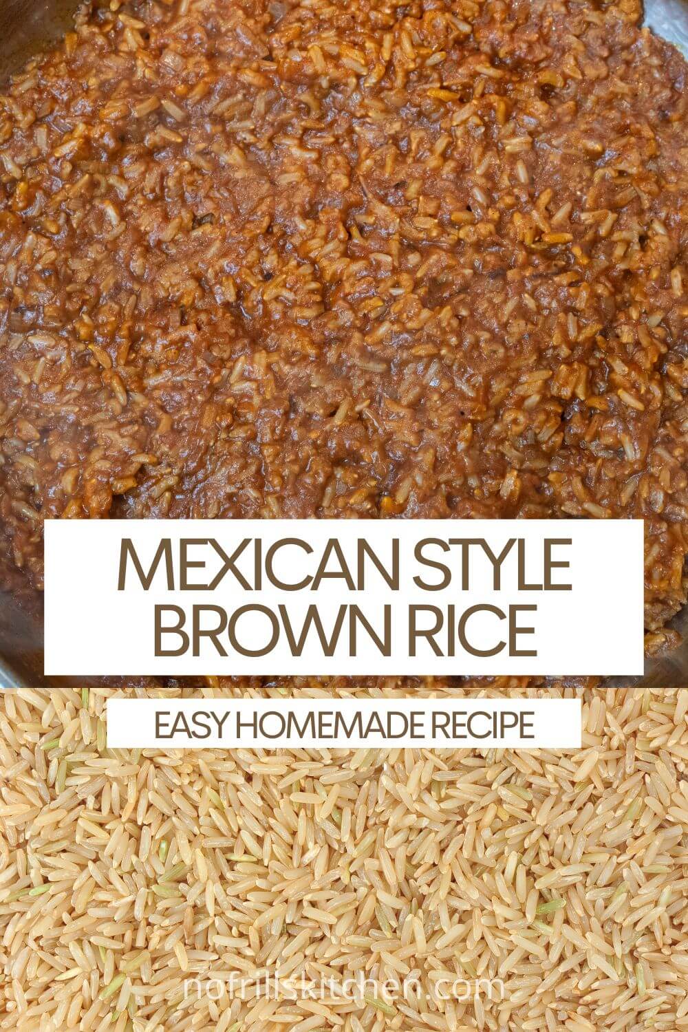 Easy & Delicious Mexican Brown Rice Recipe - No Frills Kitchen