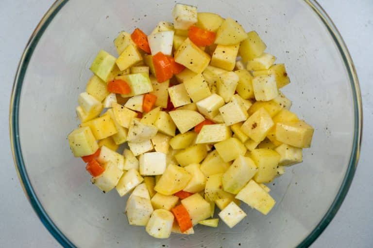 Roasted Root Vegetable Pot Pie with Puff Pastry - No Frills Kitchen
