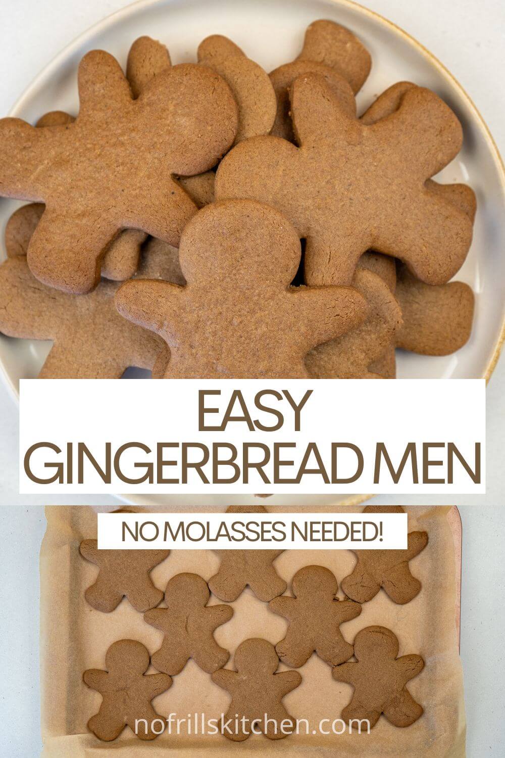 Easy Gingerbread Cookies Without Molasses Recipe - No Frills Kitchen