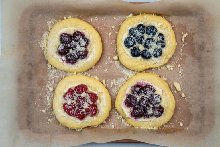 Traditional Czech Kolache Recipe With Fruit & Cheese Filling - No ...