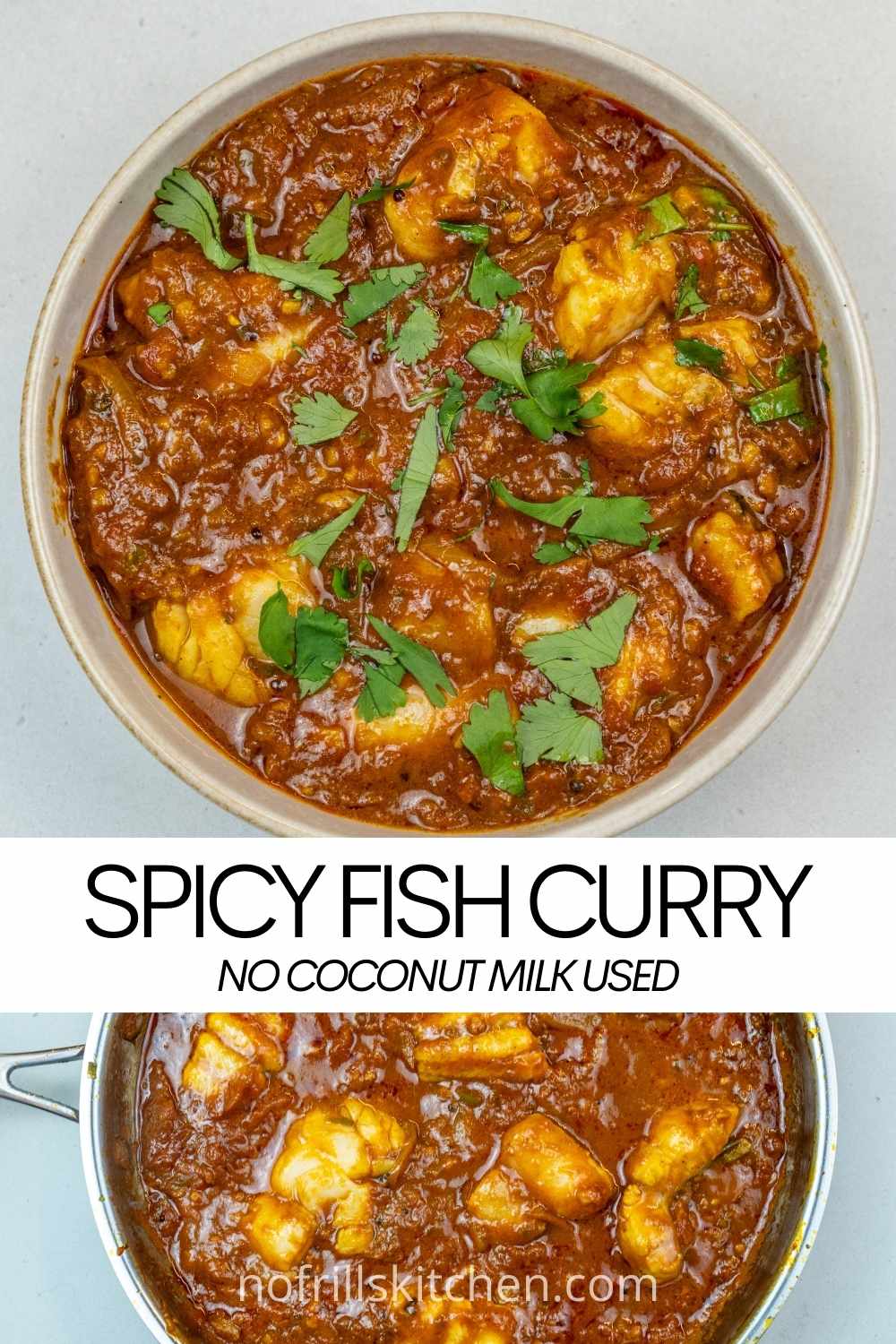 Easy Spicy Fish Curry Without Coconut Milk - No Frills Kitchen
