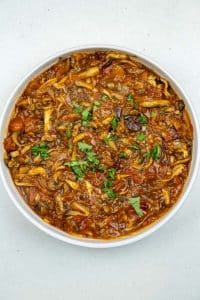 Delicious Vegan Mushroom Tinga (Tinga de Hongos) - No Frills Kitchen