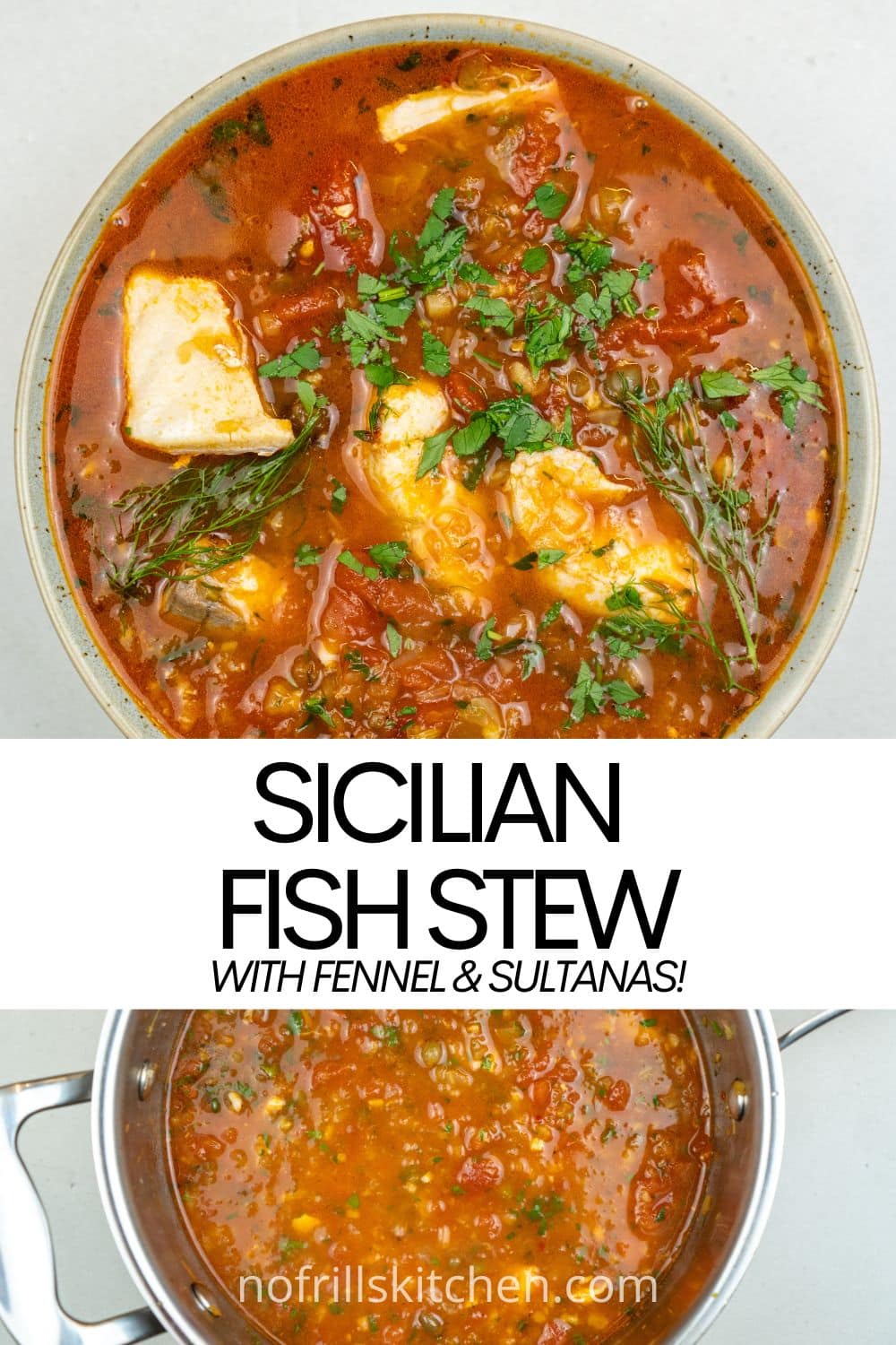 Rustic & Hearty Sicilian Fish Stew Recipe - No Frills Kitchen
