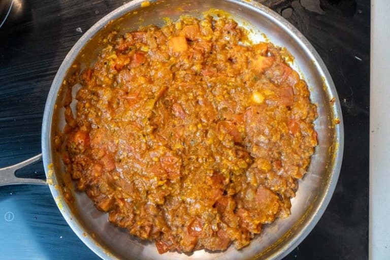 Easy Red Lentil Dahl Without Coconut Milk - No Frills Kitchen