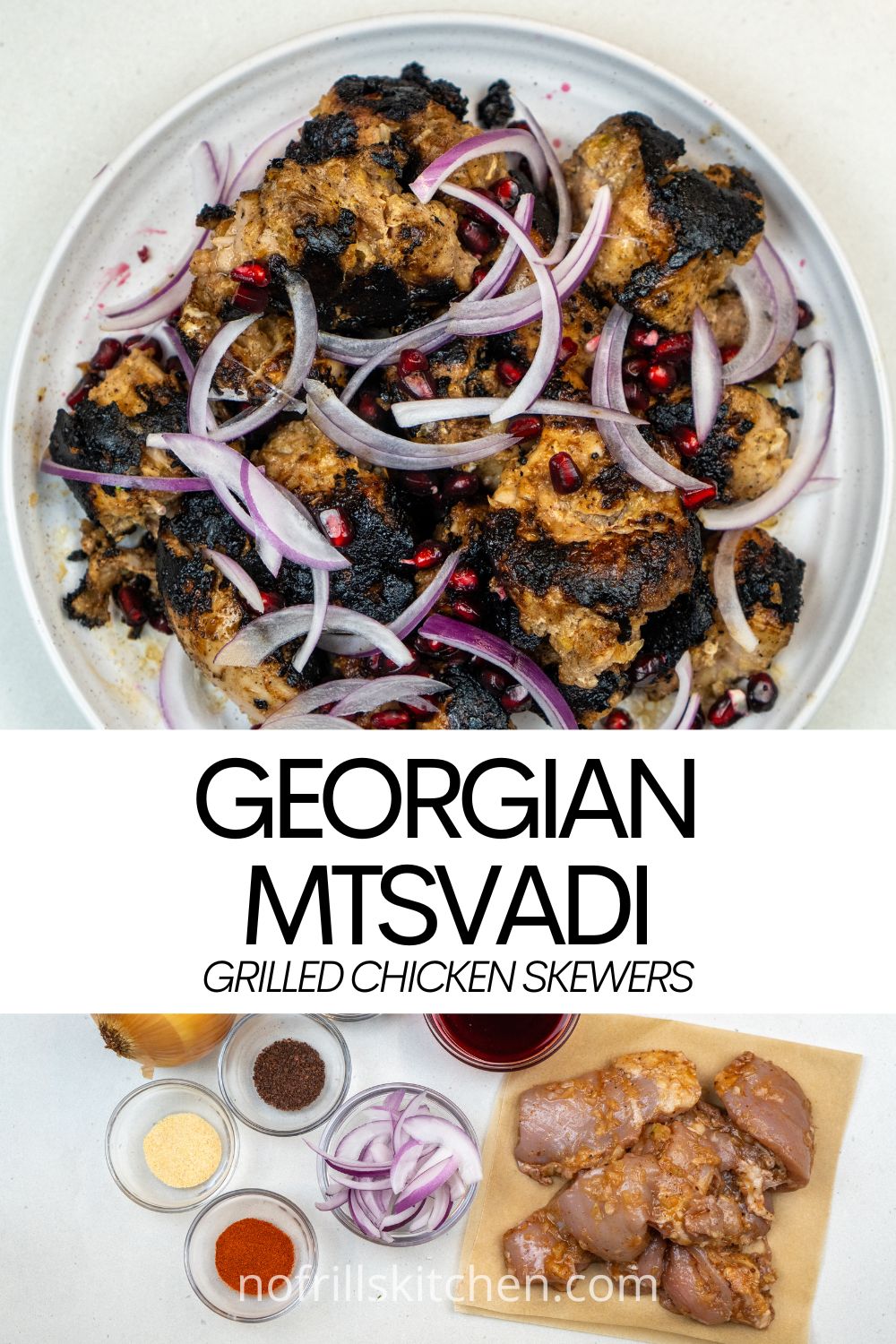 Chicken Mtsvadi Recipe: Georgian BBQ Skewers - No Frills Kitchen